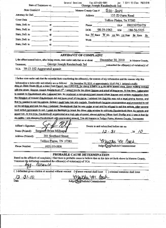 Missionary Nearly Murdered Four Years ago Arrested by Monroe County ...