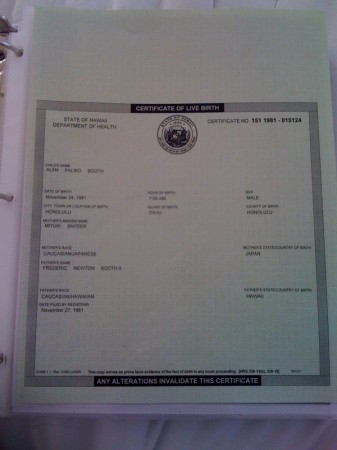 Hawaii Department of Health: "We've Got a Couple of Birthers Here ...