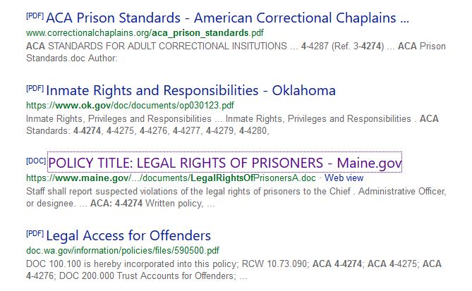 BCCX Continues to Prevent Inmates from Accessing "Adequate" Law Library ...