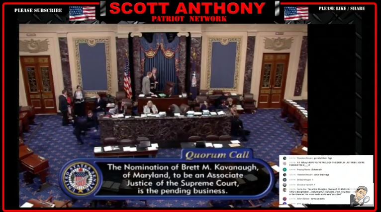 Monday Afternoon: McConnell Speaks on Senate Floor on Kavanaugh ...