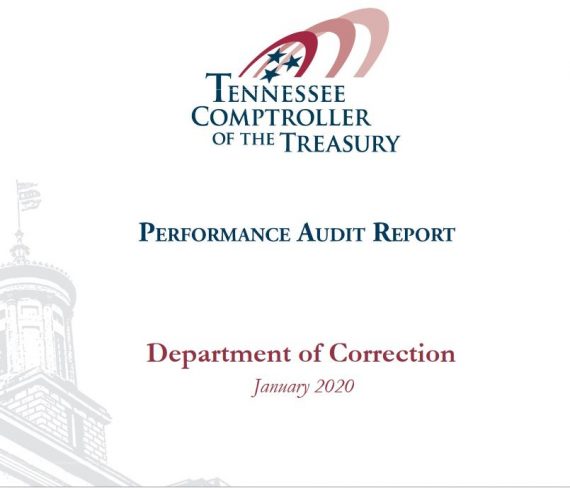 Tennessee Comptroller Audit Notes Significant Shortcomings in Prison ...