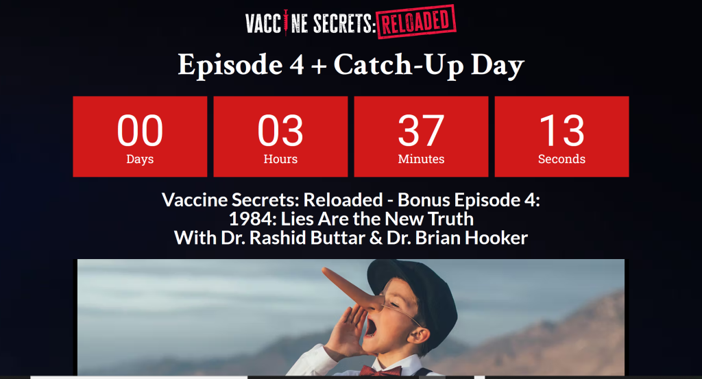 "Vaccine Secrets: Reloaded" Offers "Catch-Up Day" - The Post & Email