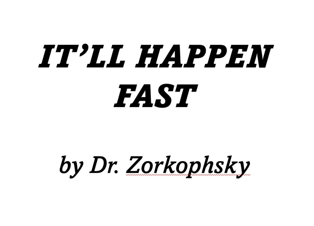 It’ll Happen Fast (RR) - The Post & Email