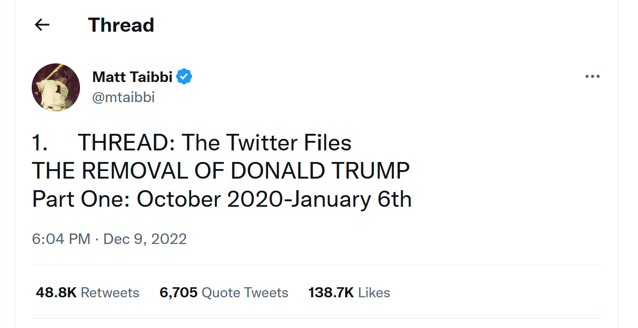 Third "Twitter Files" Release Shows Coordination with Government to ...