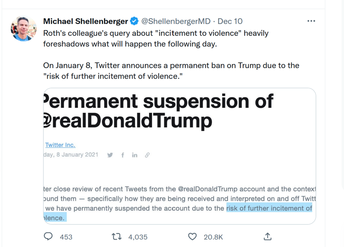 Twitter Files 4 Released; Part 5 Expected - The Post & Email