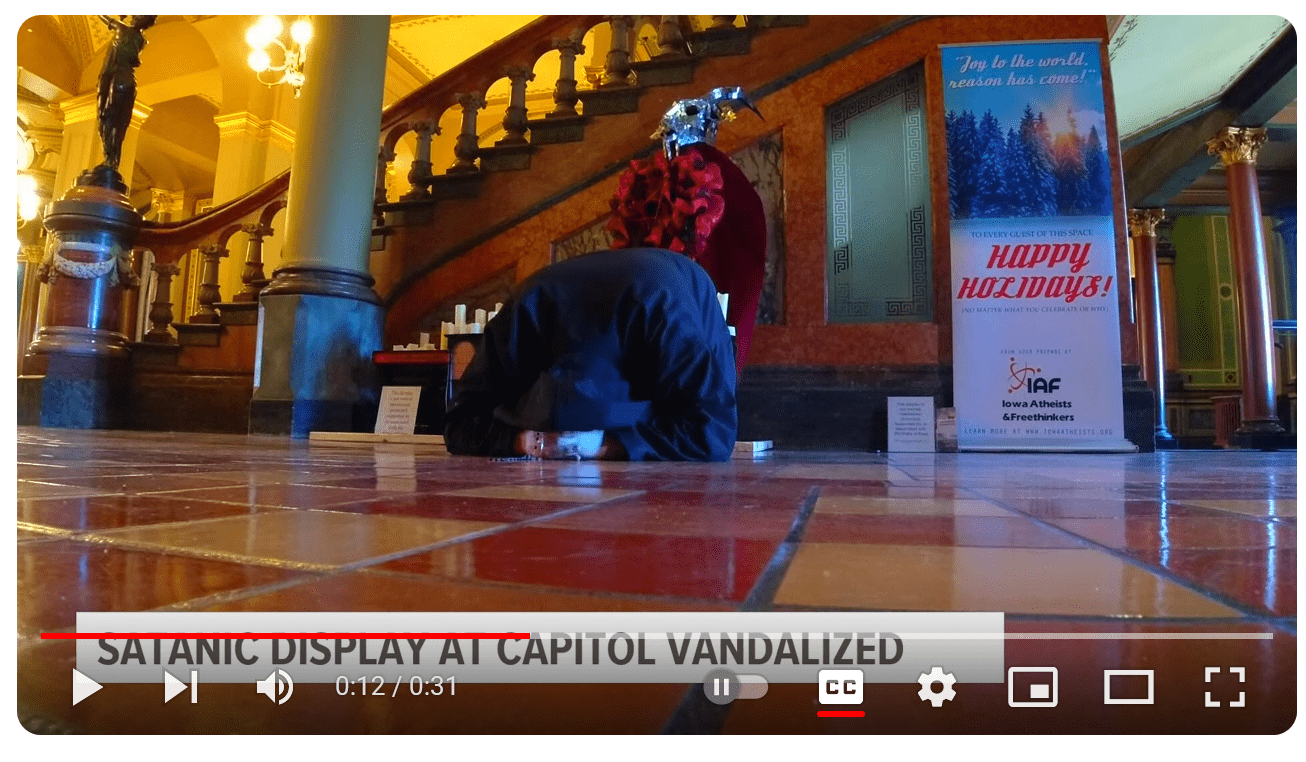 Constitution Does NOT Dictate That Satanic Displays Must Get Equal Time ...