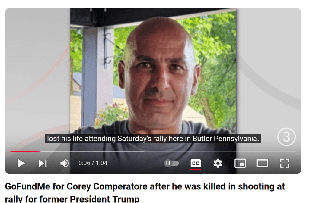 Corey Comperatore, a True American Hero - The Post & Email